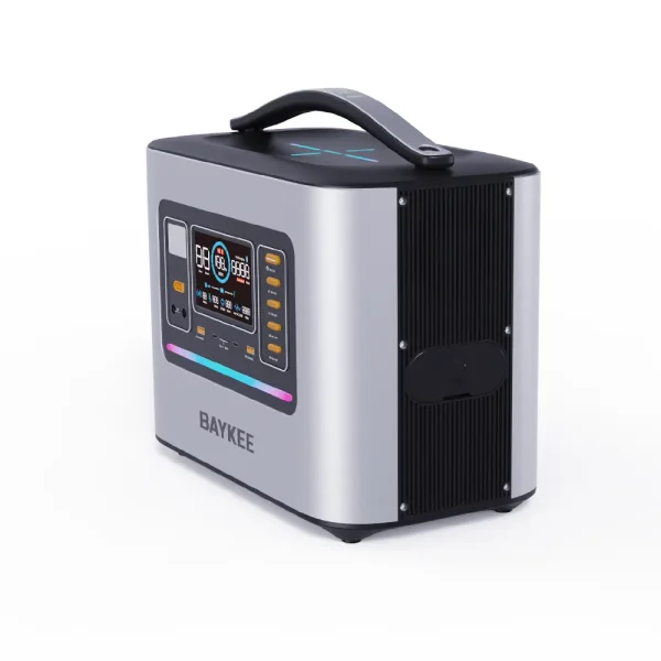 1000wh portable power station MS-1500 solar generator 1500w for rv - Baykee